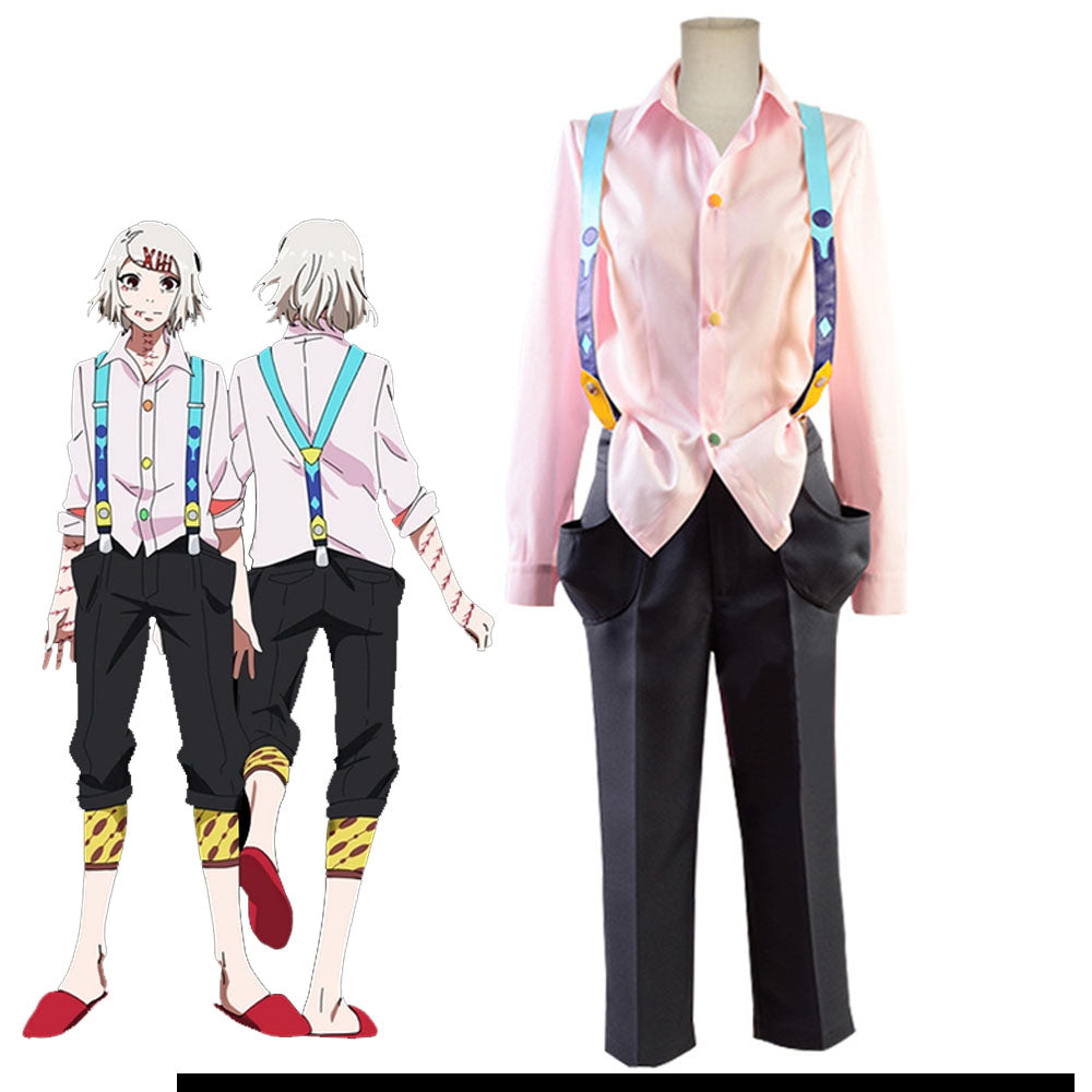Tokyo Ghoul Costume Juuzou Suzuya Cosplay Costume Outfit Kit – Costume ...