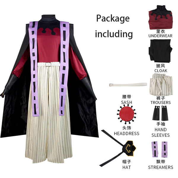 Demon Slayer Costume Douma Cosplay full Outfit Costume Kit – Costume-Craft